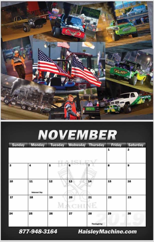 2019 HAISLEY MACHINE CALENDAR (3) – Haisley Machine
