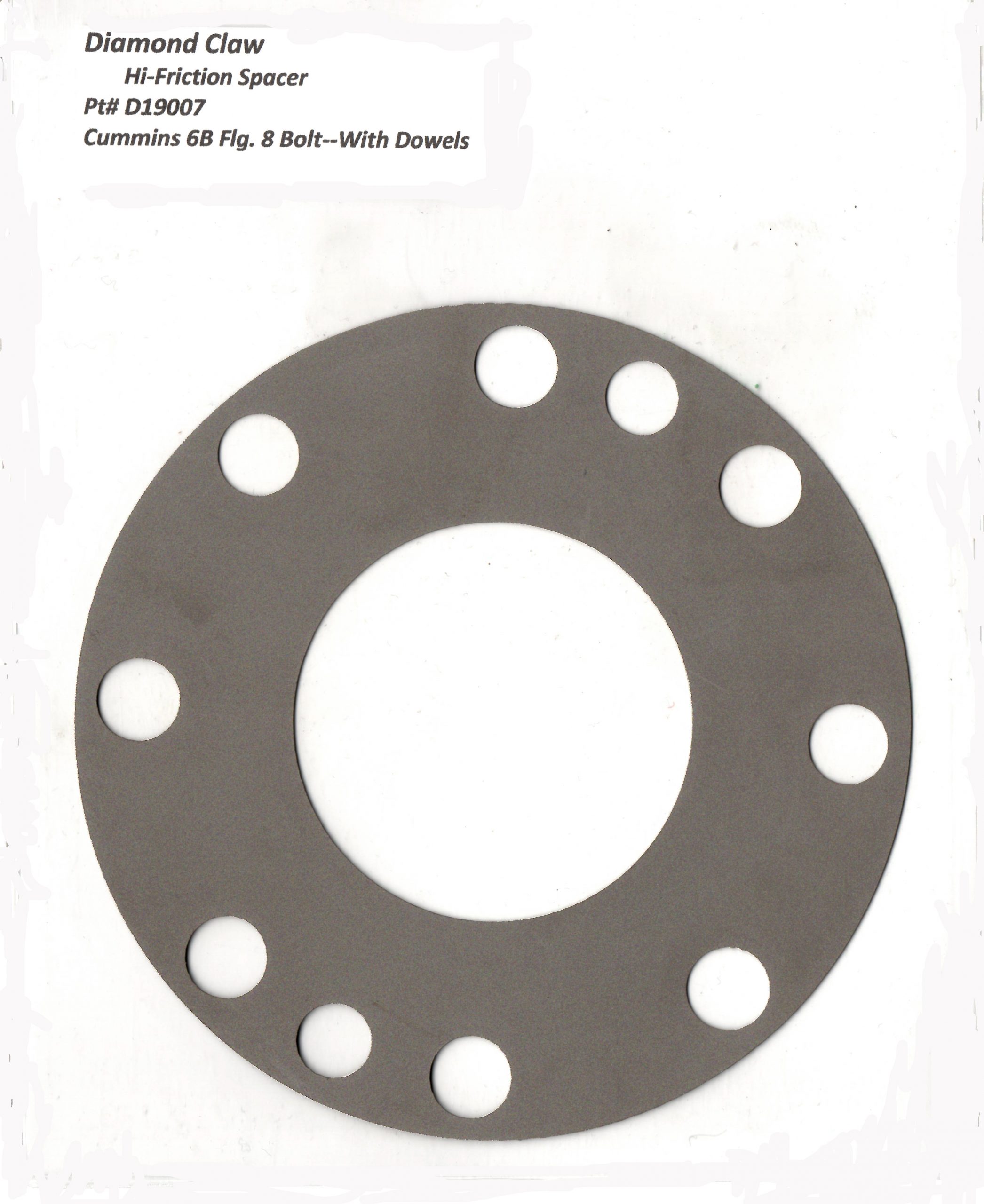 DIAMOND CLAW FLYWHEEL CUMMINS – Haisley Machine