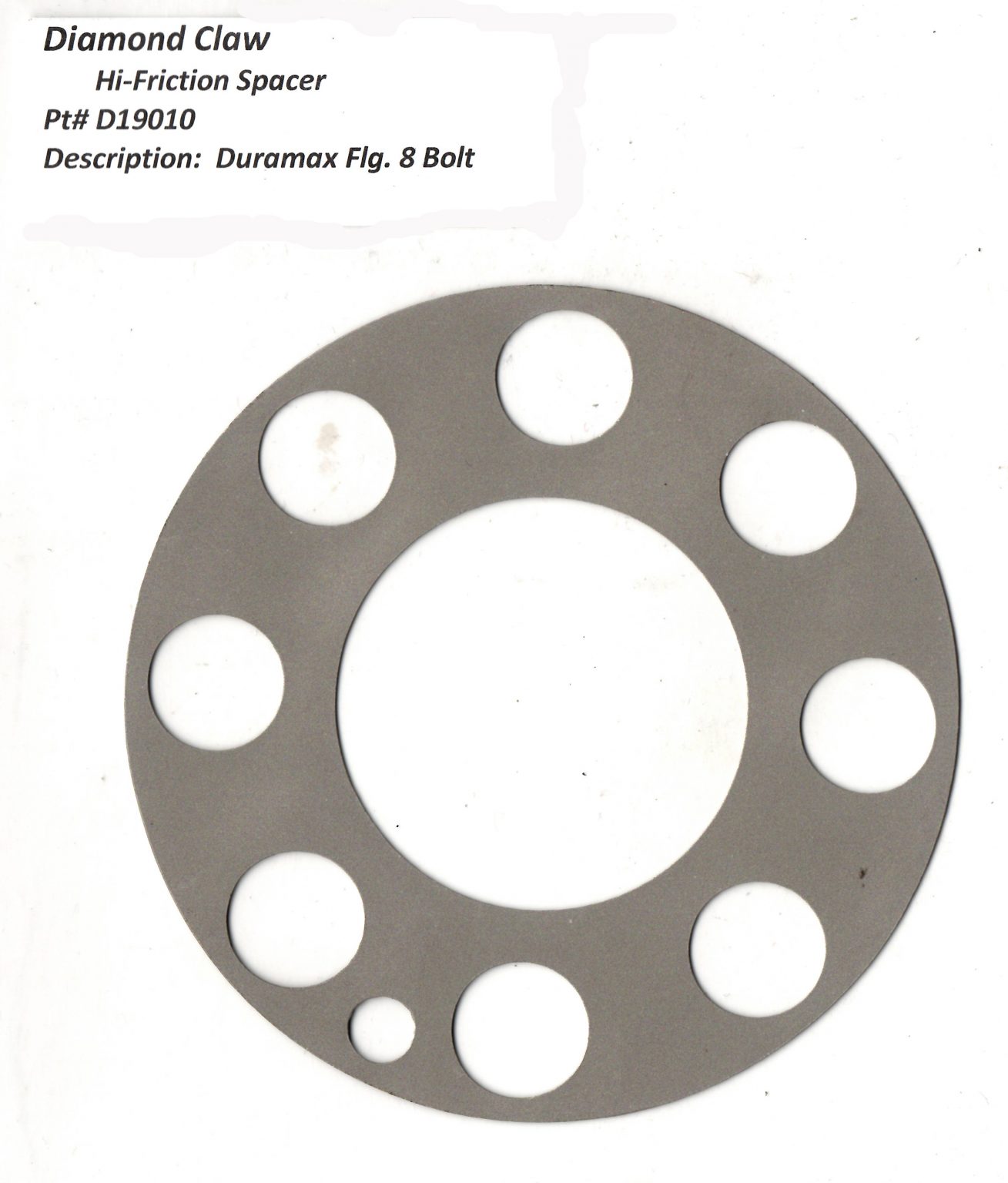 DIAMOND CLAW FLYWHEEL DURAMAX – Haisley Machine